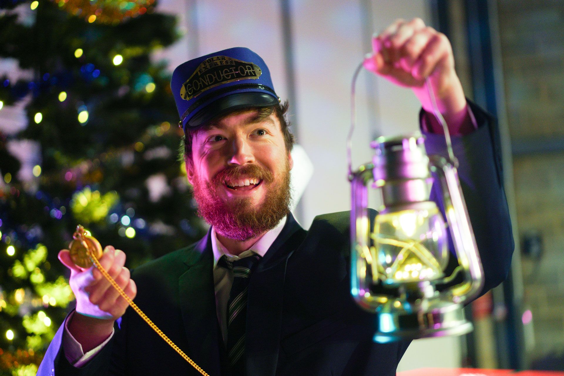 The Polar Express™ Tram Ride at Seaton Tramway, Devon this Christmas