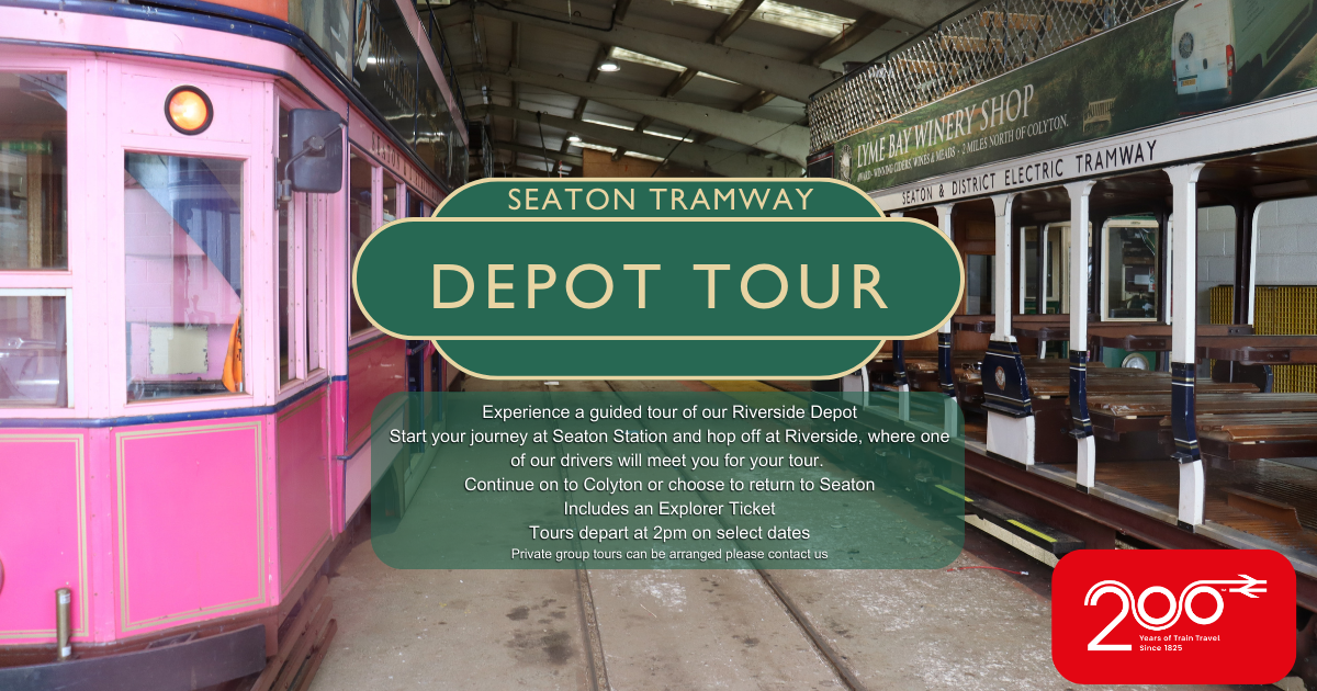 Riverside Depot Tours | Experiences | Seaton Tramway